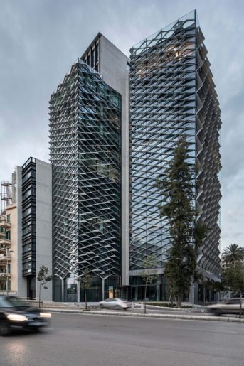 A distinctive building in Beirut’s skyline | Mitsulift